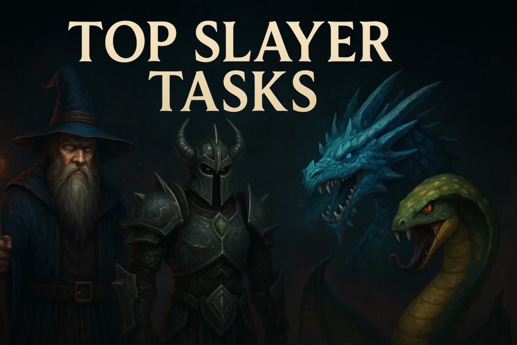 Top Slayer Tasks for Passive Profit & XP | Heera Gold